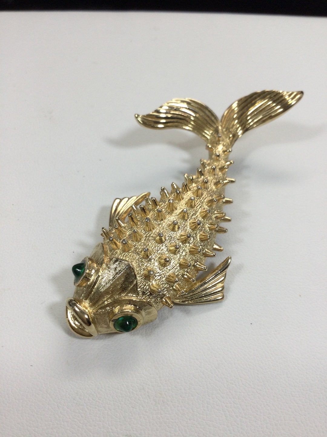 MARCEL BOUCHER Spikey FISH Brooch - Etsy