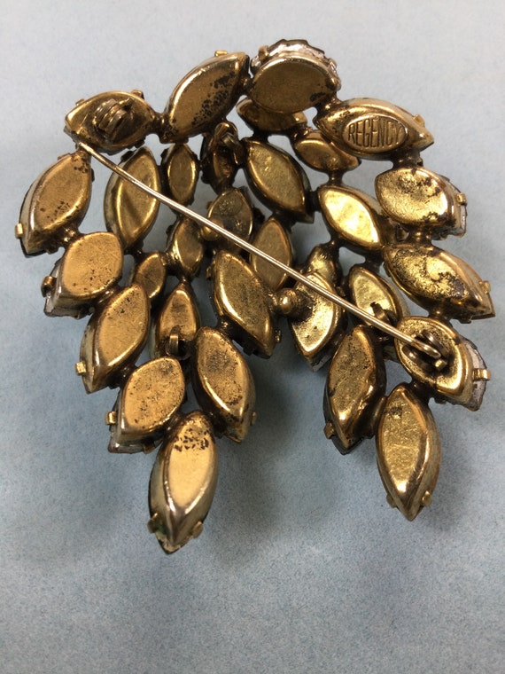 REGENCY FALL LEAVES Brooch - Gem