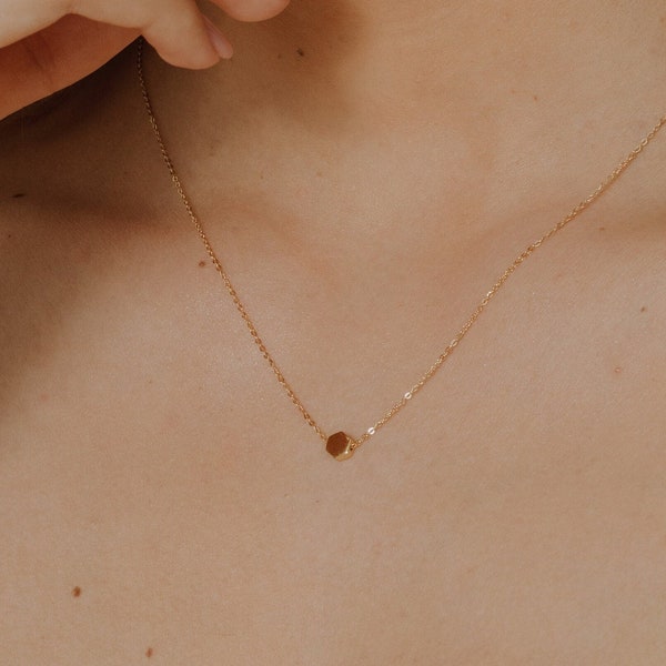 Simple Gold Necklace - Etsy