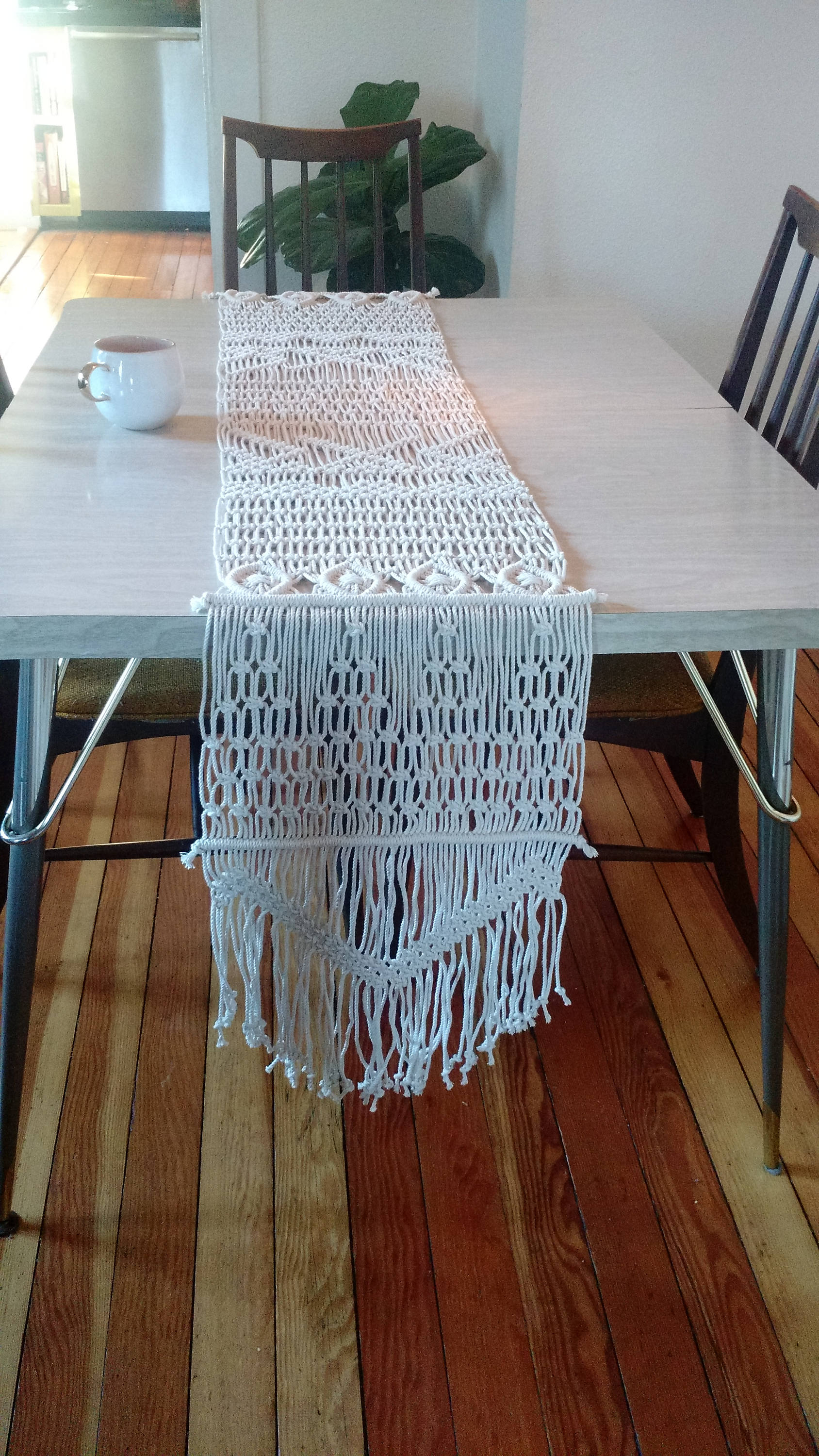 Macrame Table Runner, Modern Macrame, Wedding, Decor, Display, Room ...