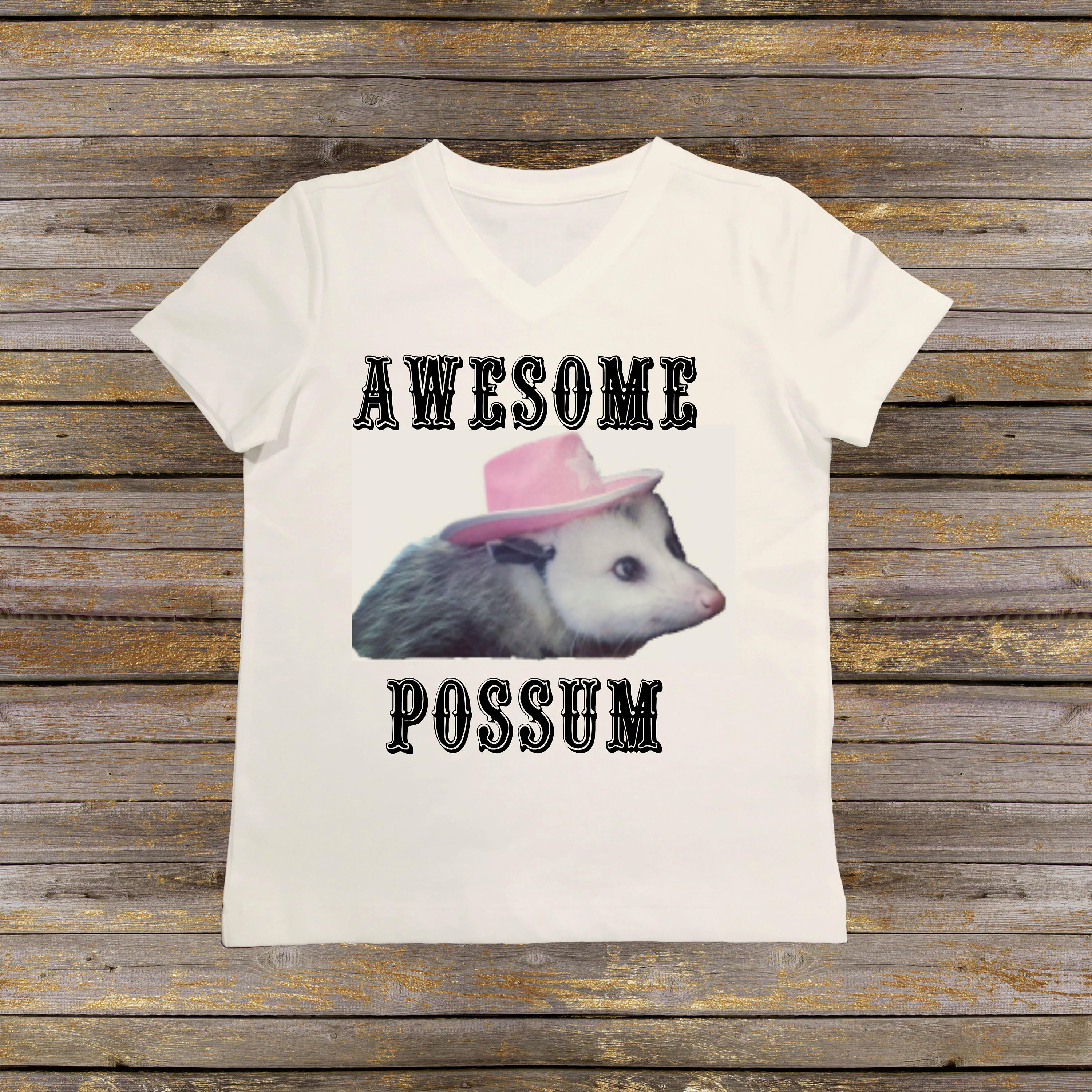 Awesome possum awesome possum t shirt Possum t shirt | Etsy