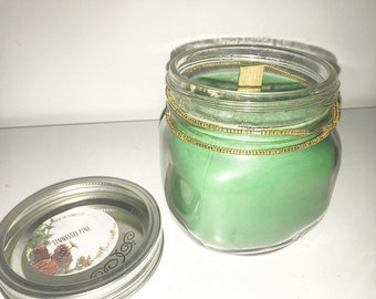 Pine scented candles | Etsy