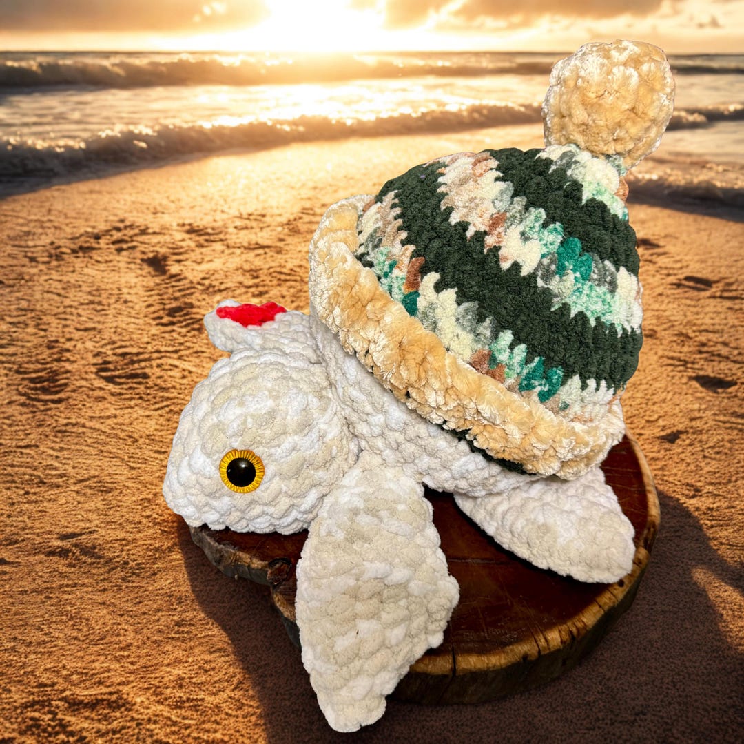 Snowball Camo Sea Turtle - Etsy