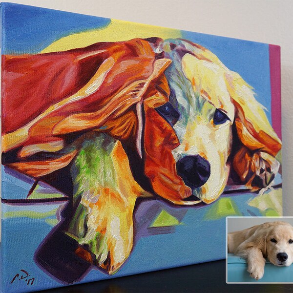 Pop Art Pet Portrait - Etsy