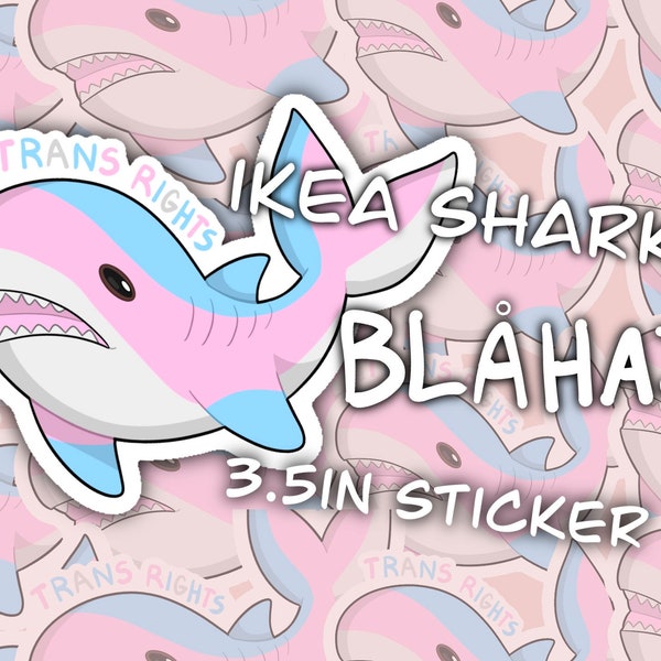 Trans Shark Ikea Etsy