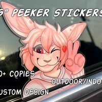 Furry Sticker - Etsy