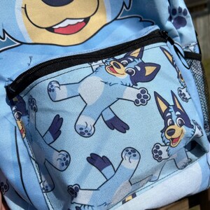 Blue Dog Backpack Made to Order - Etsy
