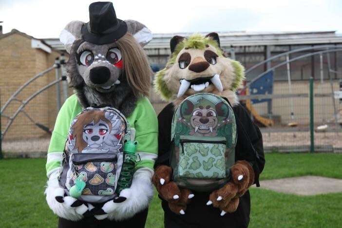 Custom Backpack Furry Fursona - Etsy