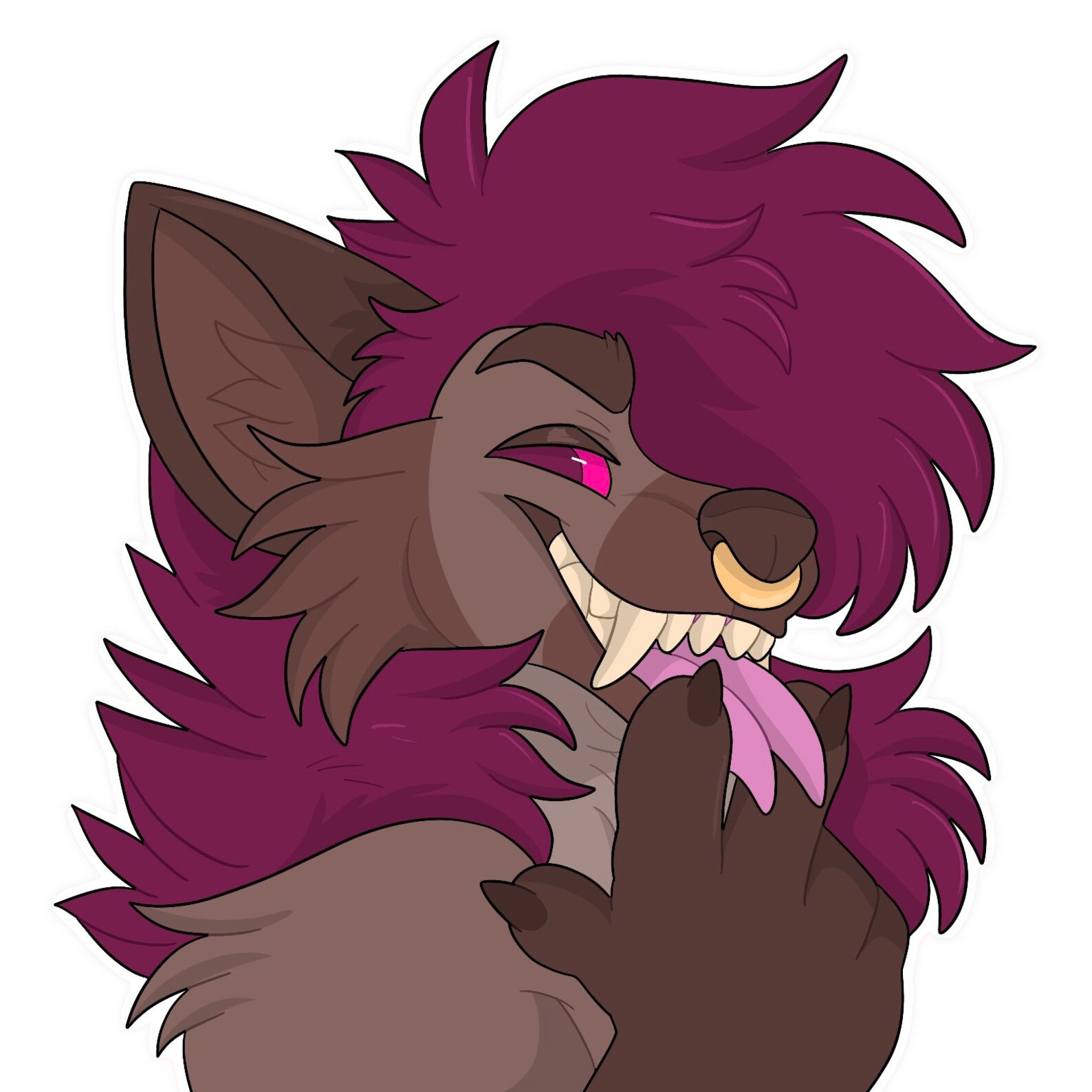 Telegram Sticker CUSTOM Fursona Memes Adult Ychs Etc - Etsy