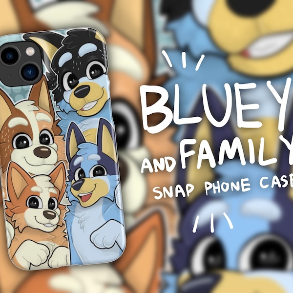 Phone Case iPhone 11 Bluey - Etsy