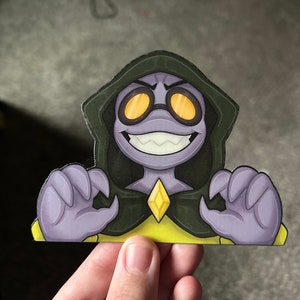 Peeker Sticker Furry YCH 5 Inches Car Window Mirror Custom - Etsy