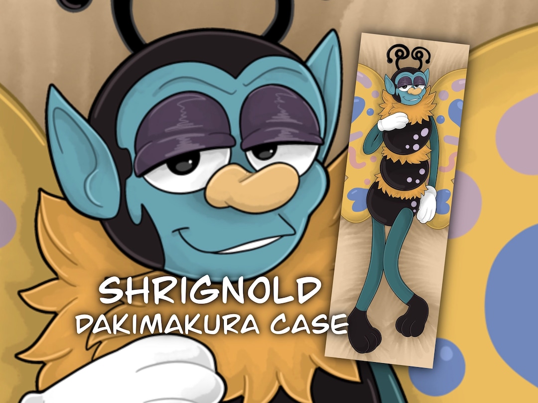 Shrignold Dont Hug Me Im Scared Butterfly Dakimakura PILLOWCASE ONLY ...