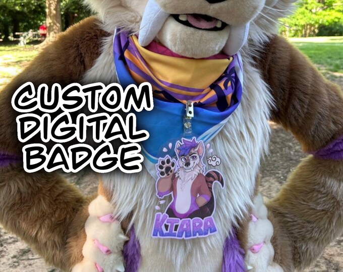 Identity Badges Furry Convention - Etsy Canada