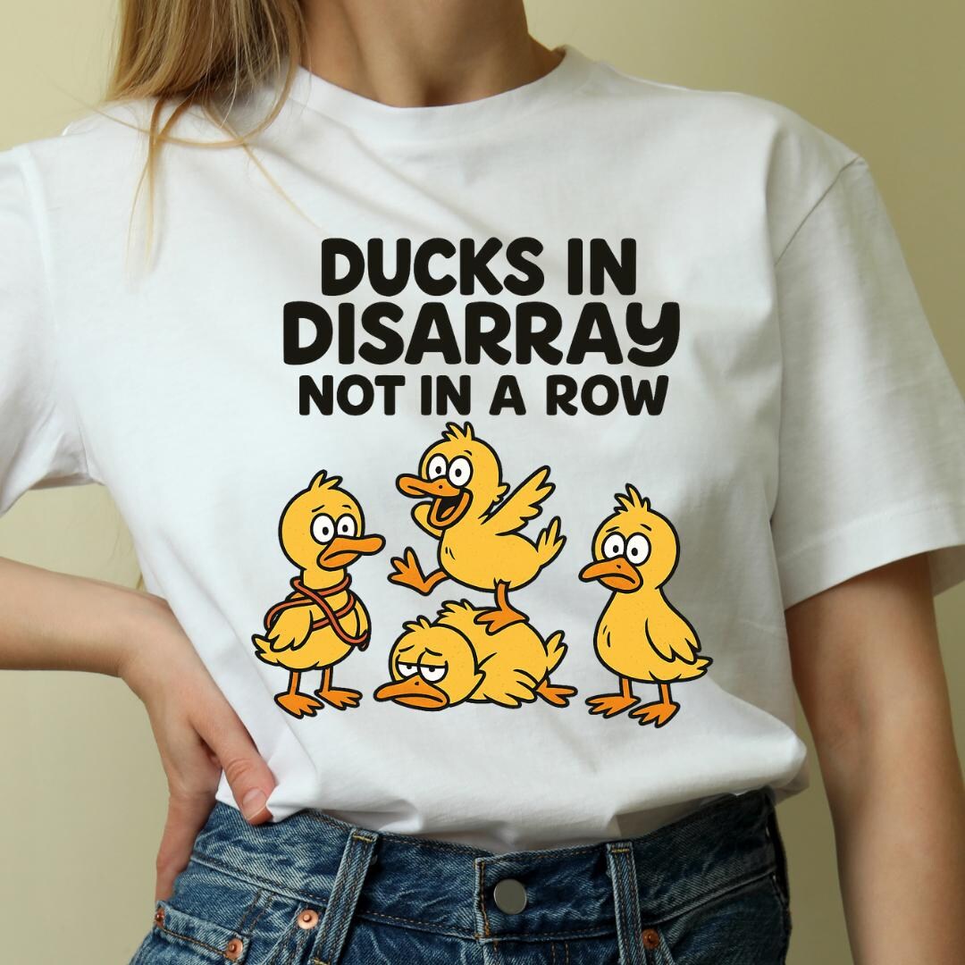 Funny Ducks in Disarray Shirt Design (PNG Digital Download) - Etsy