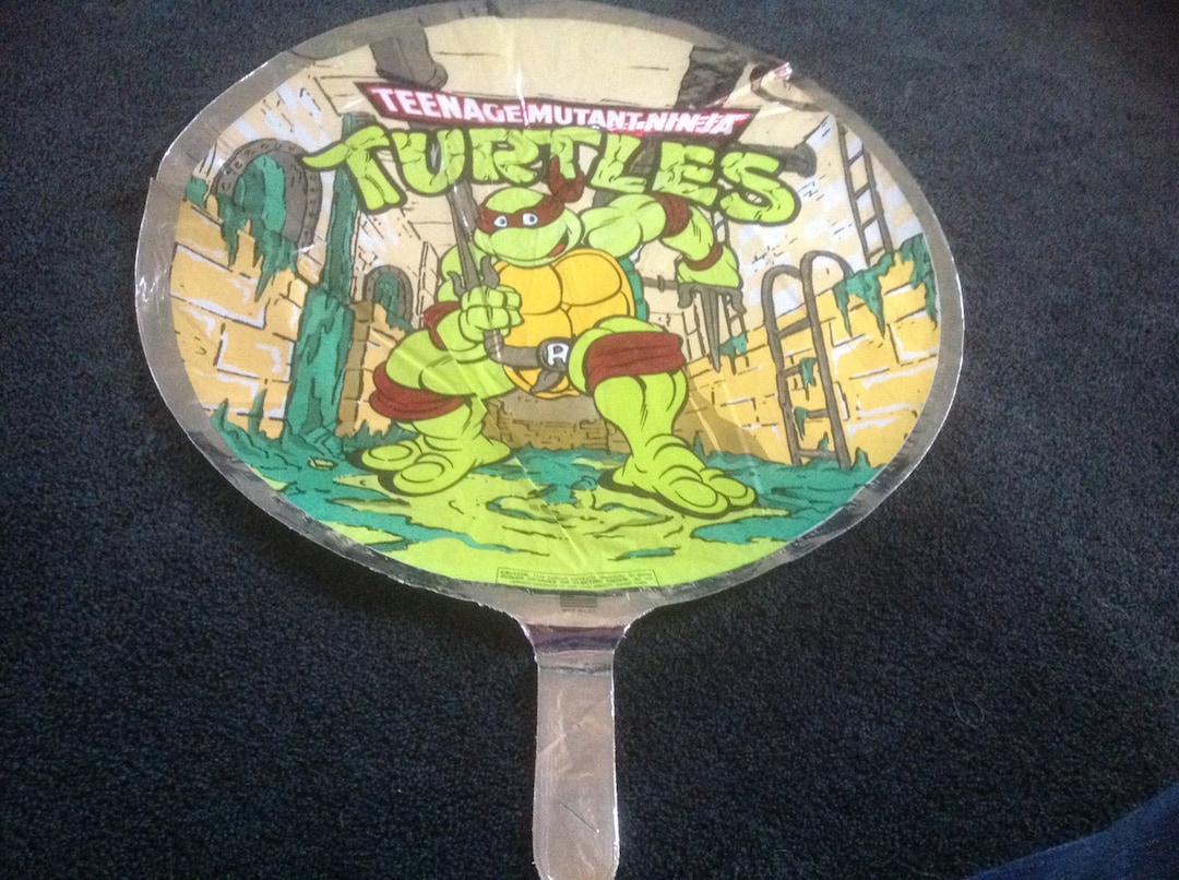 Teenage Mutant Ninja Turtle Mylar Vintage - Etsy