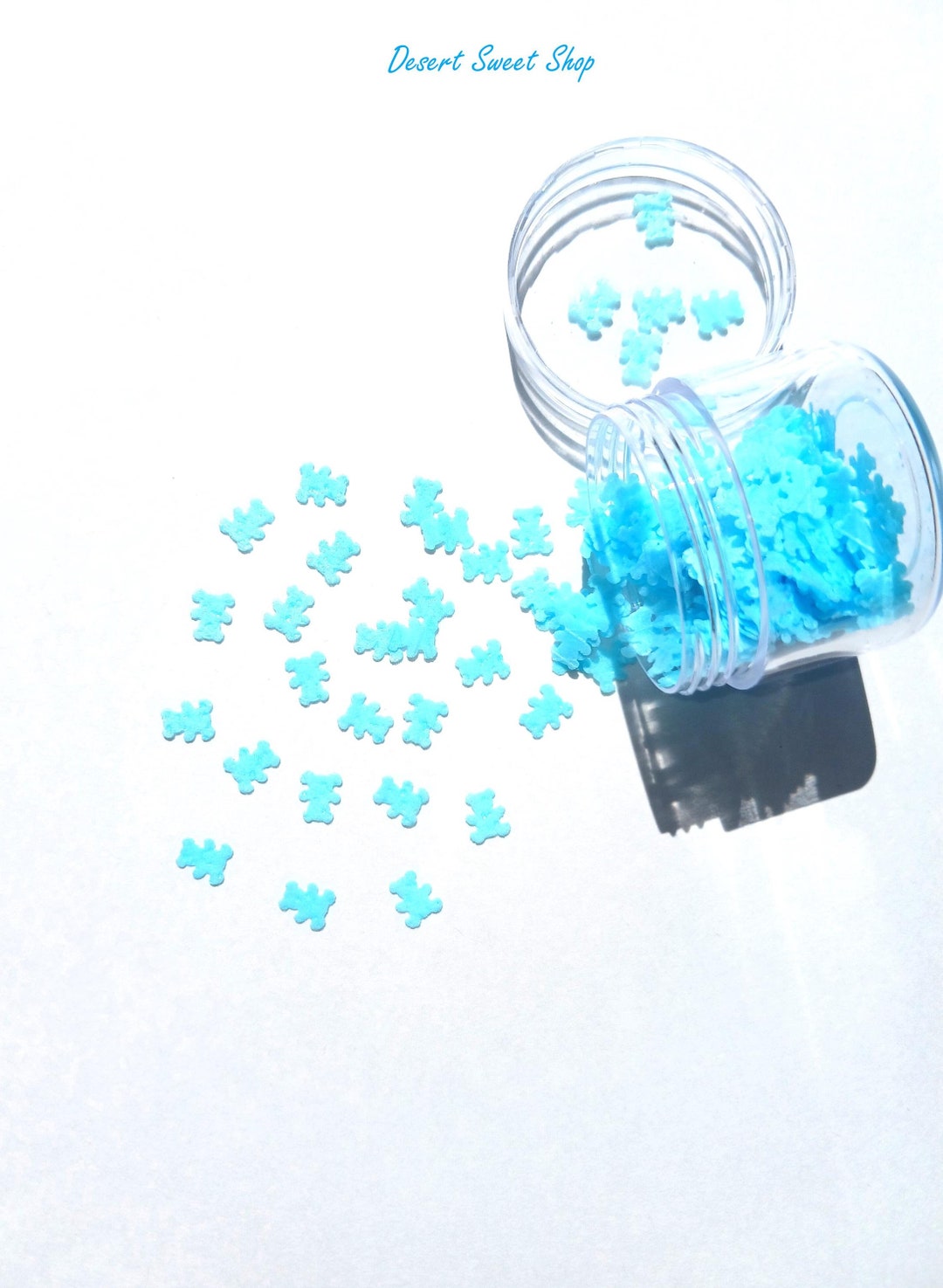 EDIBLE BEAR SPRINKLES, Mini Teddy Bear Cupcake Sprinkles, Baby Shower ...
