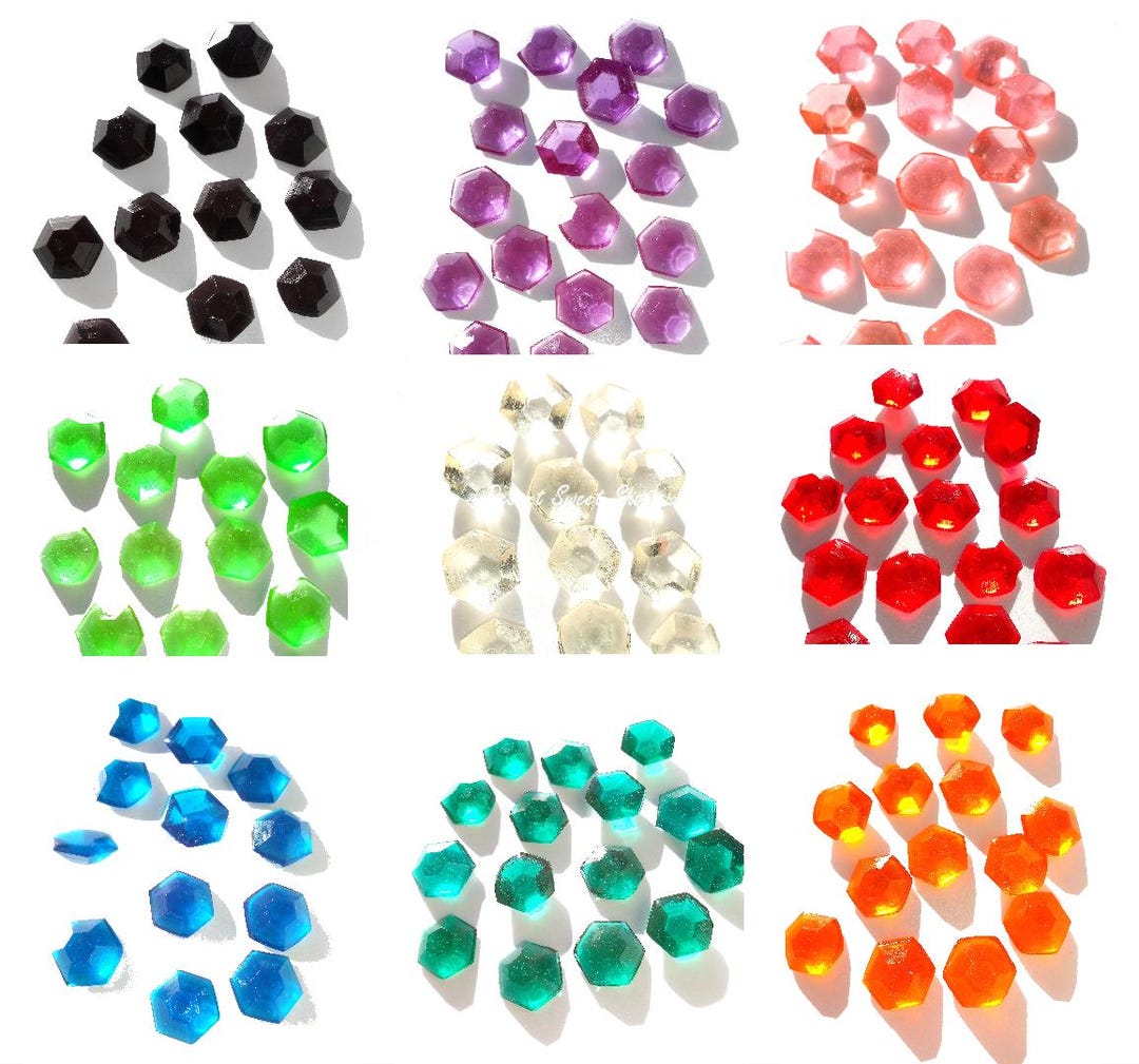 EDIBLE SUGAR DIAMONDS, Edible Diamond Cake Decorations, Hard Candy ...