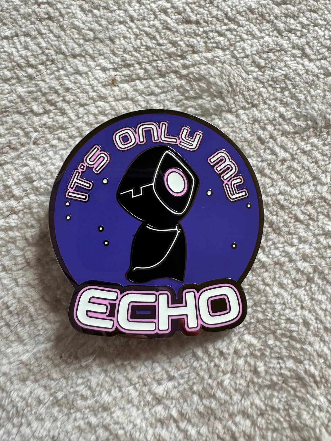 STARSET - ECHO UNIT - Glow in the Dark Large Enamel Pin - Etsy