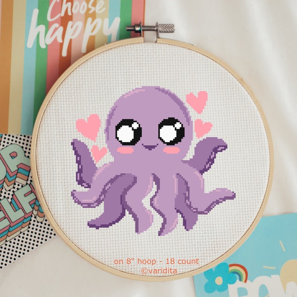 Octopus Heart - Etsy
