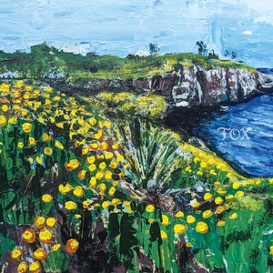 La Jolla Coast in the Spring Printable Art, Downloadable File of a ...