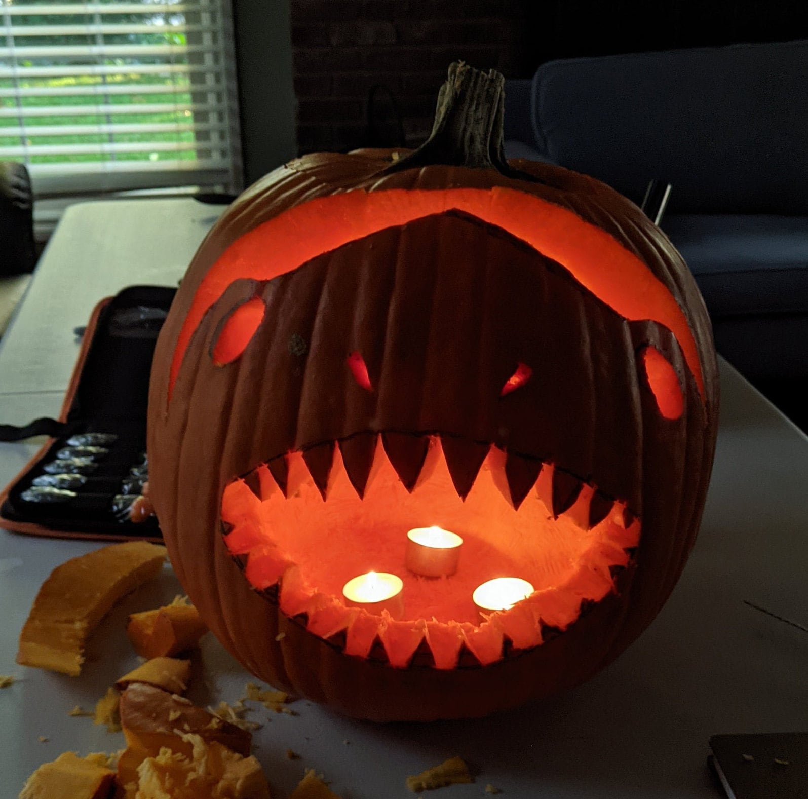 Pumpkin Carving Stencils, Family-friendly Patterns (downloadable PDF ...