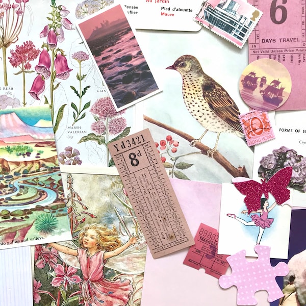 Pink Collage - Etsy UK