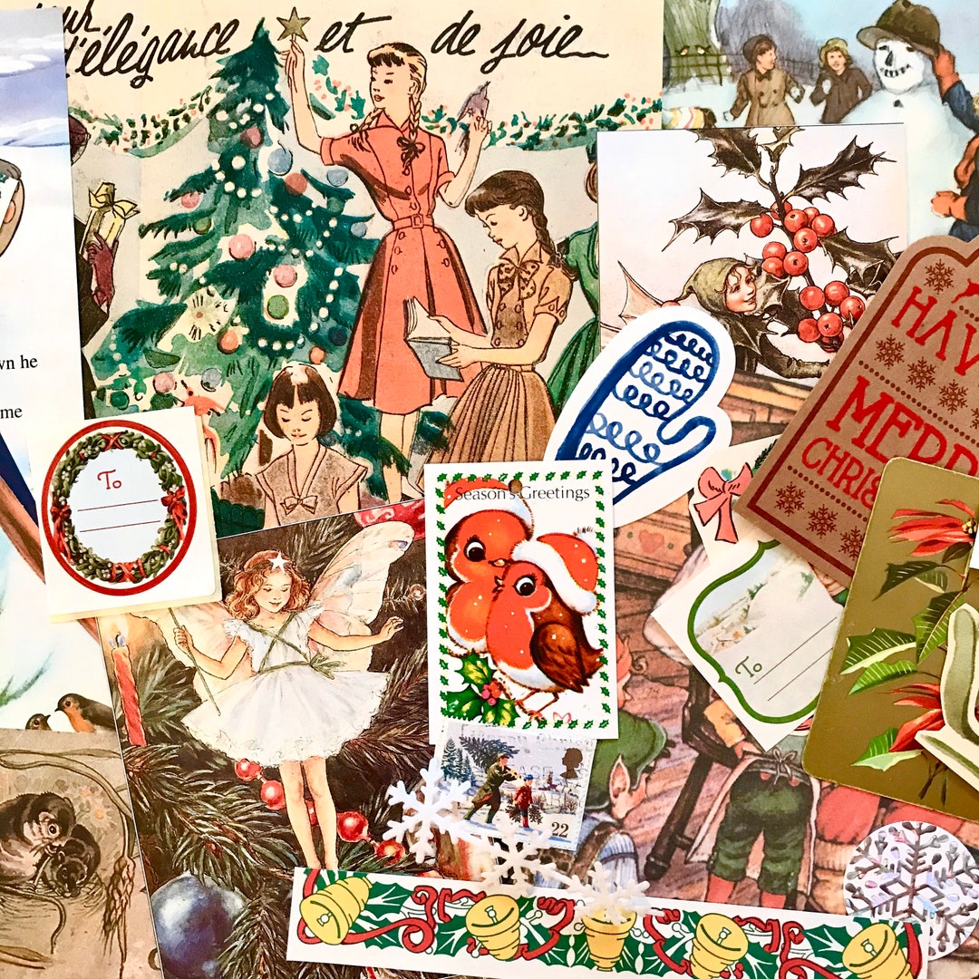 Christmas Craft Pack | Christmas Inspiration Kit | Festive Mixed Media ...