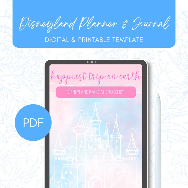 Disneyland [CA] Magical Checklist Digital Download 8.5x11 - Etsy
