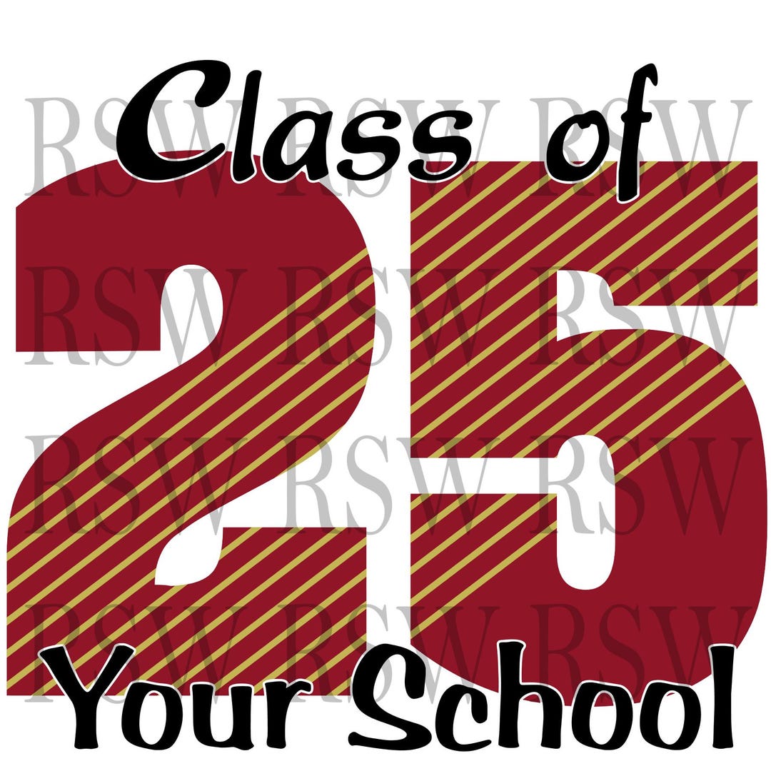Custom Class of Design, Digital Download, PNG, Custom Spirit Wear ...