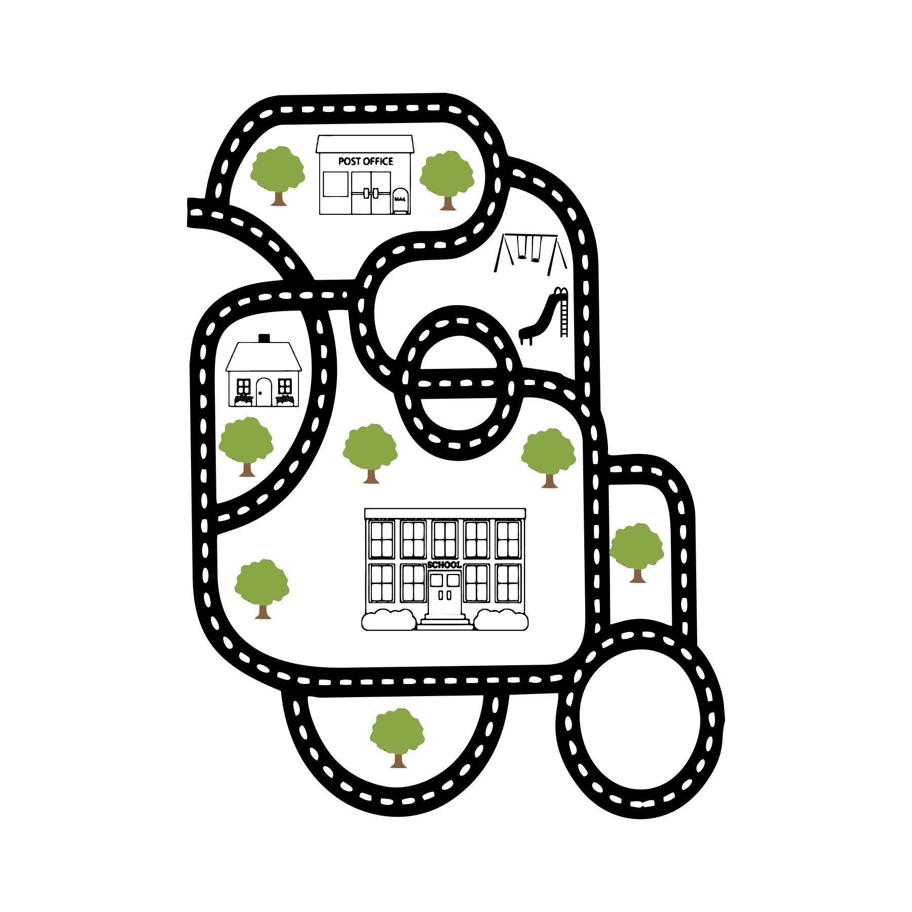 City Street SVG - Etsy