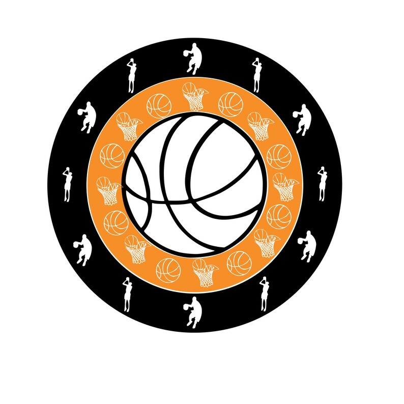 Basketball Design SVG - Etsy