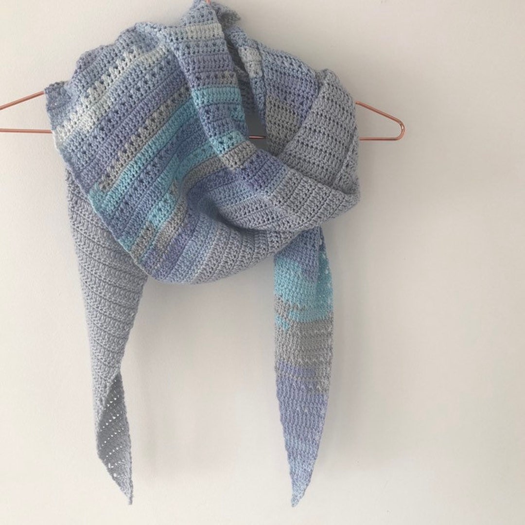 Madison Shawl Crochet Pattern Designed by Hayley Hall Hello Moon ...