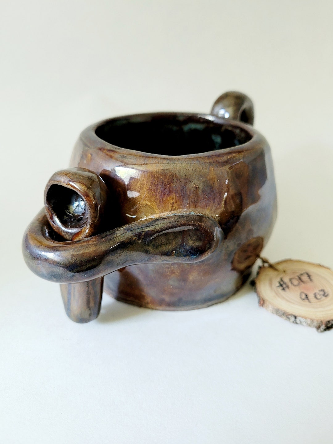 One of A Kind Pipe and Mug Set Gift Set for Smoker Coffee Lover Unique ...