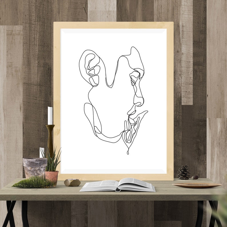 Erotic Oral Sex Line Art Bedroom Wall Art Decor Mature Sex Etsy