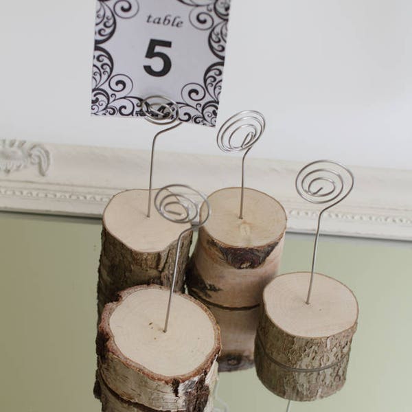 Table Number Holders - Etsy