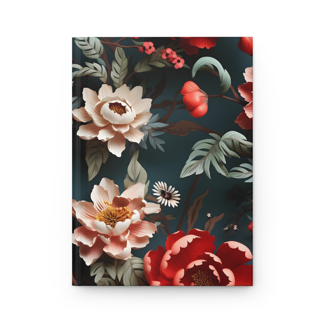 Green Papercut Hardcover Journal - Etsy