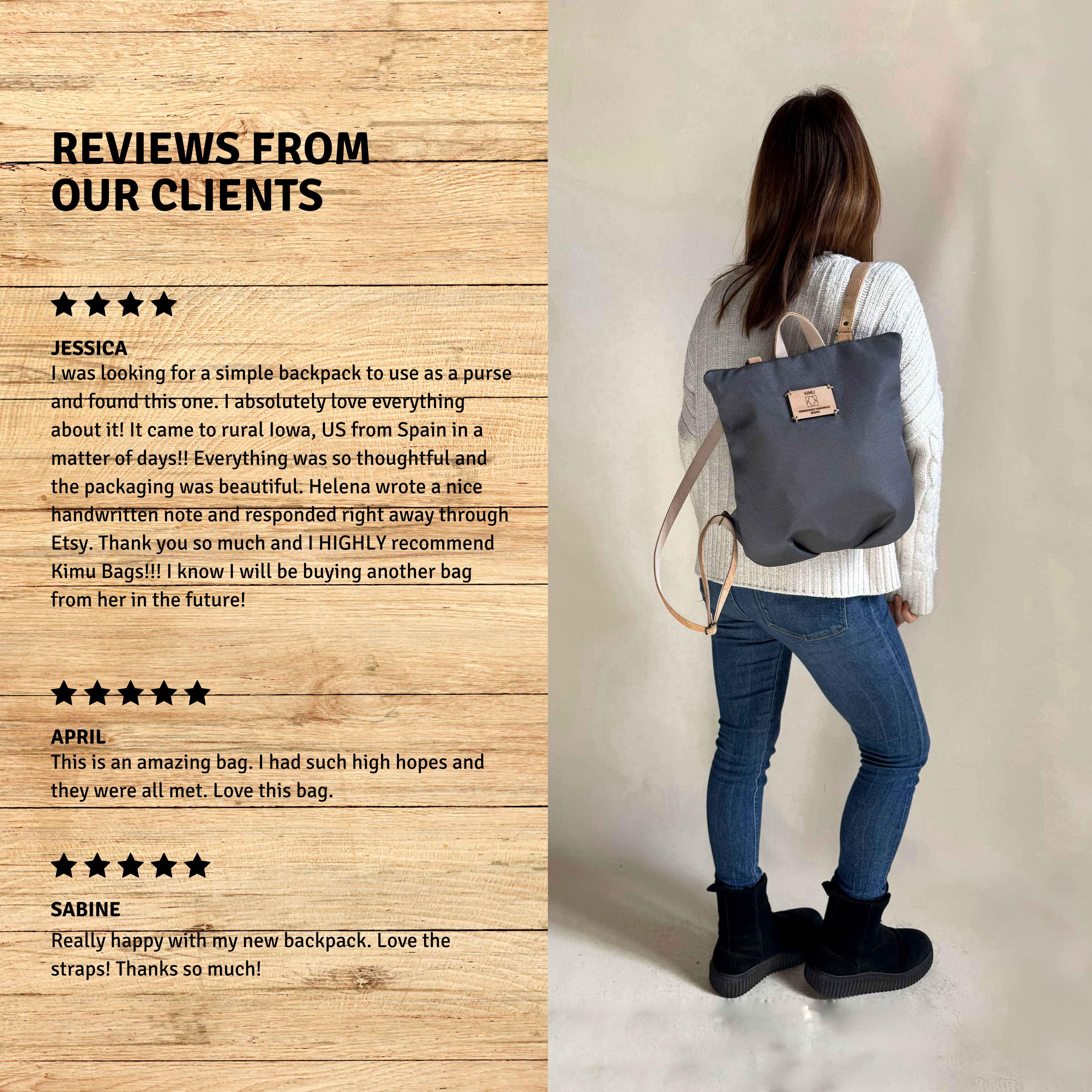 Small Canvas Backpack, Fabric Vegan Backpack, Cotton Rucksack Women ...