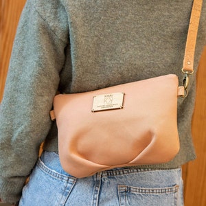 Small Recycled Canvas Crossbody Purse - Handmade Gift for Her ...