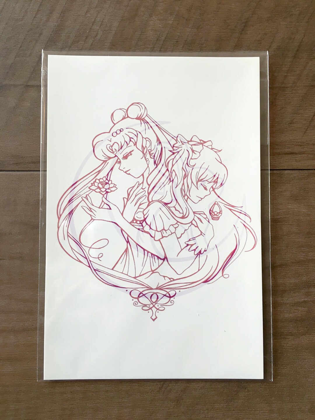 Magical Crossover Line Art Print - DISCONTINUING - Etsy