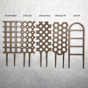 Houseplant Trellis Short | Wood | Plant Stake Support - Etsy