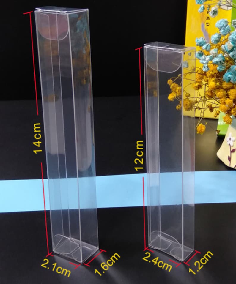 Clear PVC Folding Boxes: Custom Logo/size for Favors - Etsy