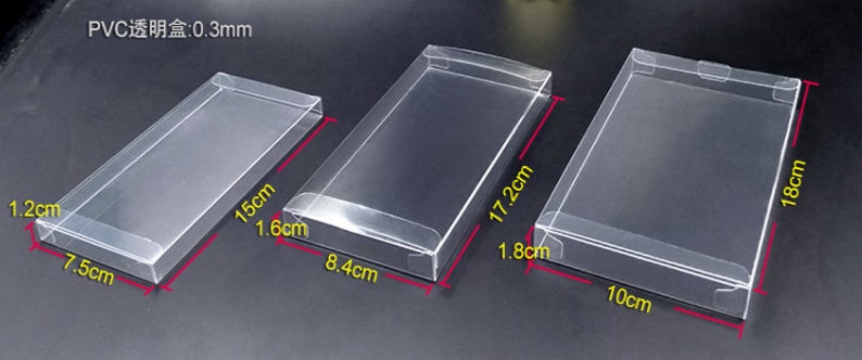 Clear PVC Folding Boxes: Custom Logo/size for Favors - Etsy