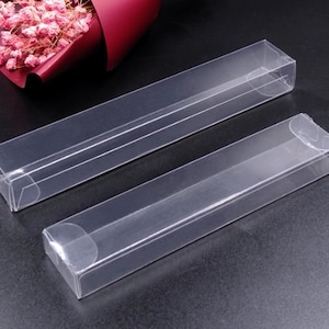 Clear PVC Folding Boxes: Custom Logo/size for Favors - Etsy