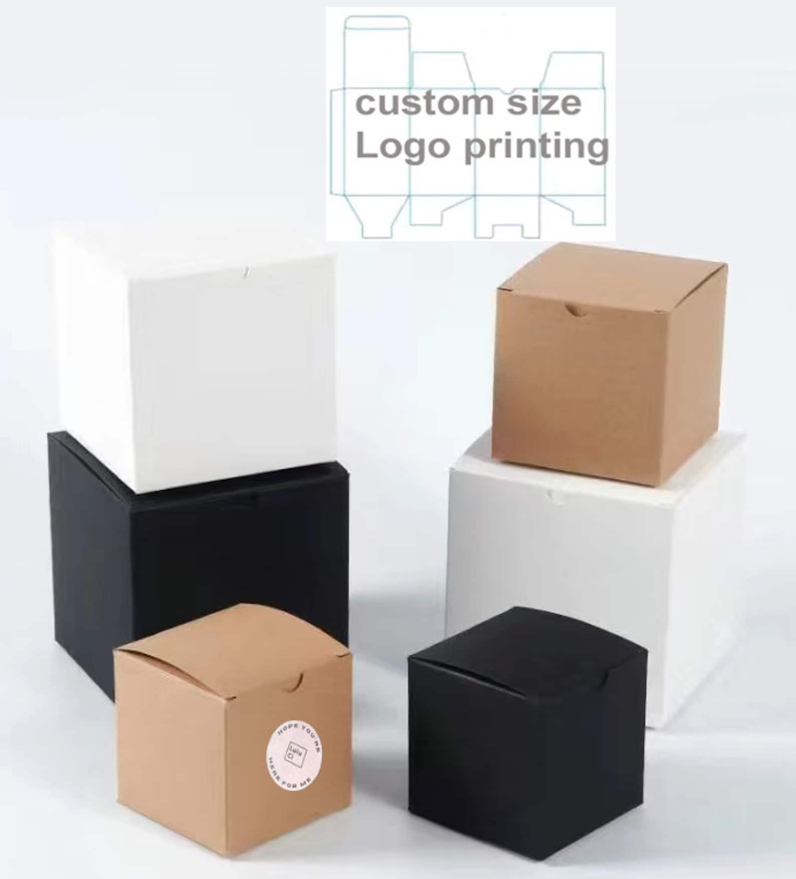Kraft Paper Gift Boxes: Small Favor Box, Custom Logo - Etsy