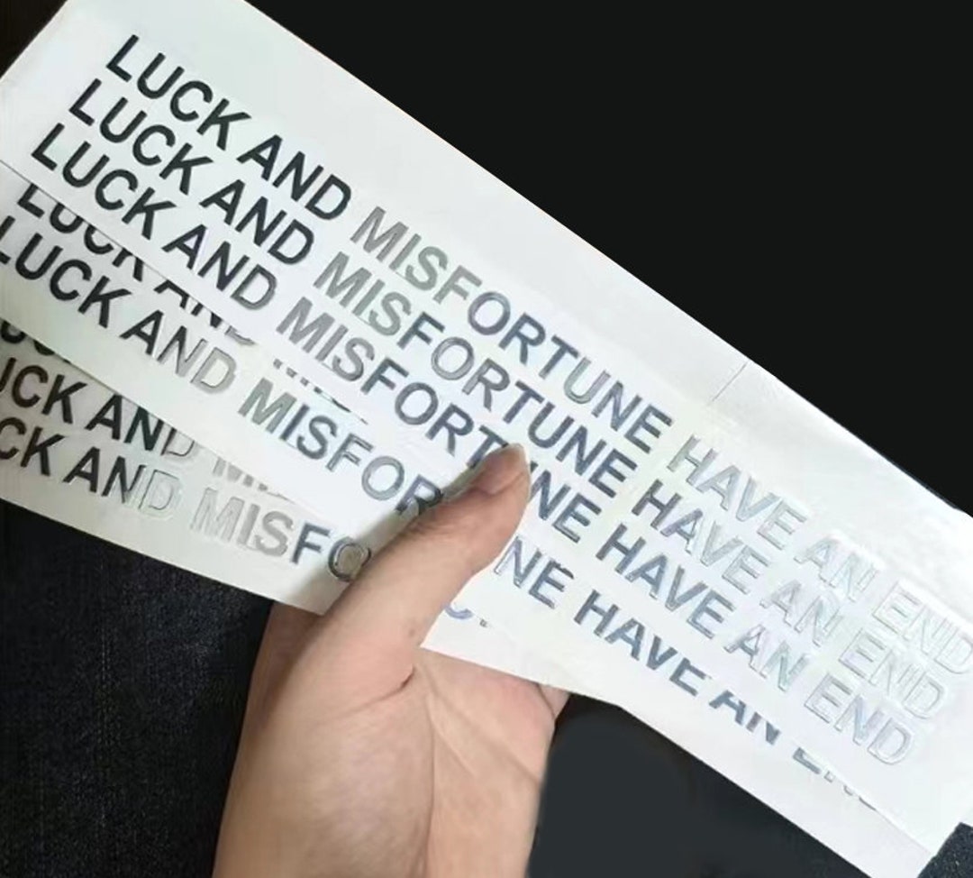 Customize UV Transfer Sticker Personalized 3D Vinyl Metallic Stickers ...