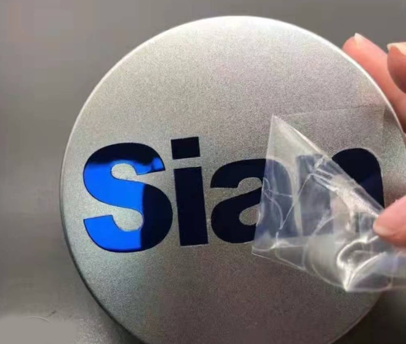 Customize UV Transfer Sticker Personalized 3D Vinyl Metallic - Etsy