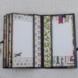Travel Mini Scrapbook Album W/removable Pages for Photos and Journaling ...
