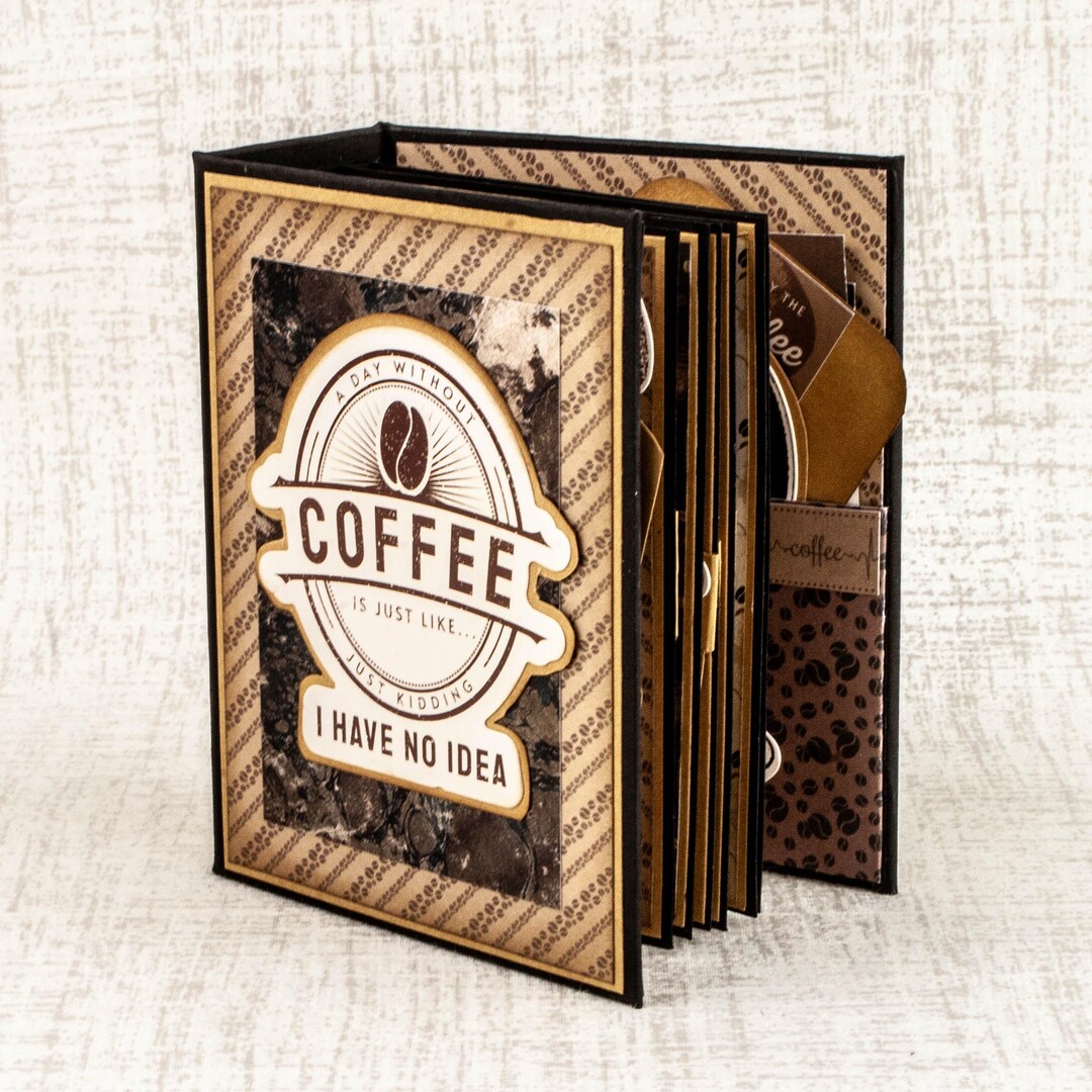 Mini Scrapbook or Photo Album for Pictures, Iou Notes, Love Notes or ...