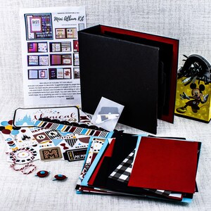 Mini Scrapbook Album Kits Do It Yourself Premade Blank Albums Precut ...