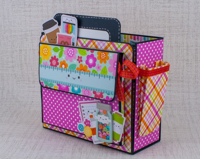 Cute & Crafty Tote Mini Album for Photos and Craft Room Decor - Etsy